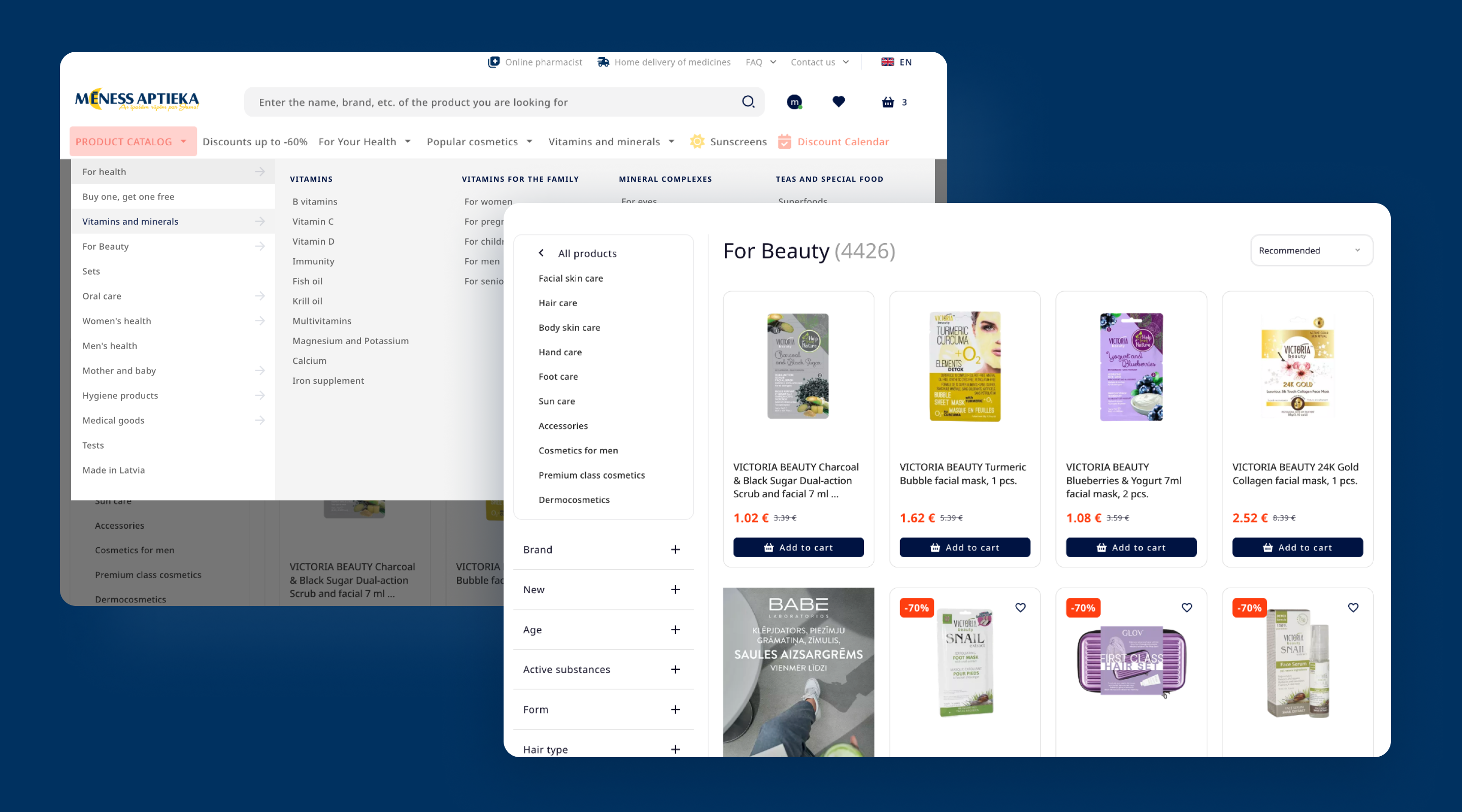 Meness Aptieka | Nordcode.io