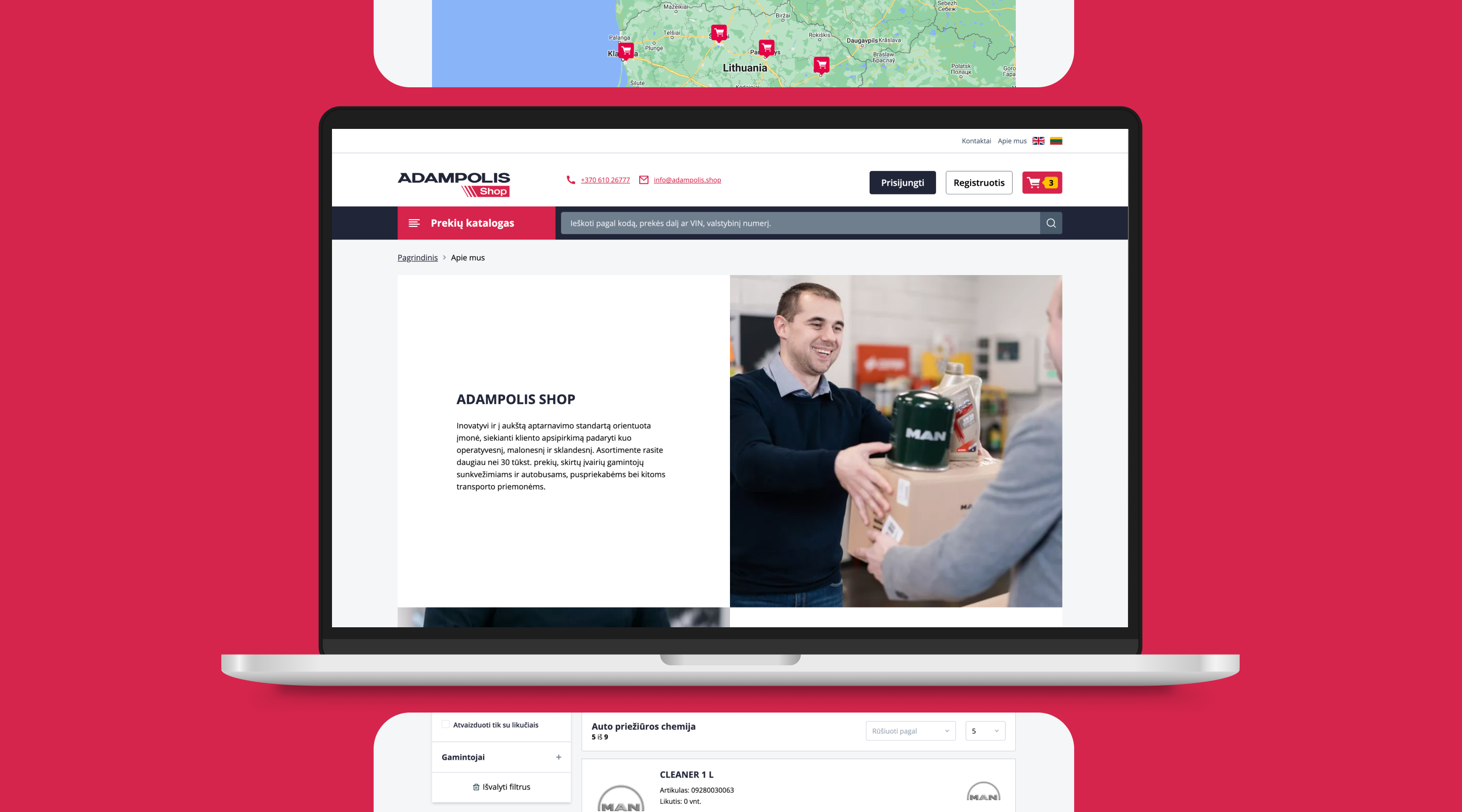 Adampolis Case Study | Nordcode.io