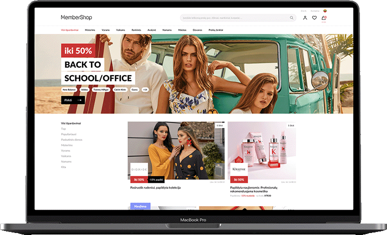 MemberShop | Nordcode.io